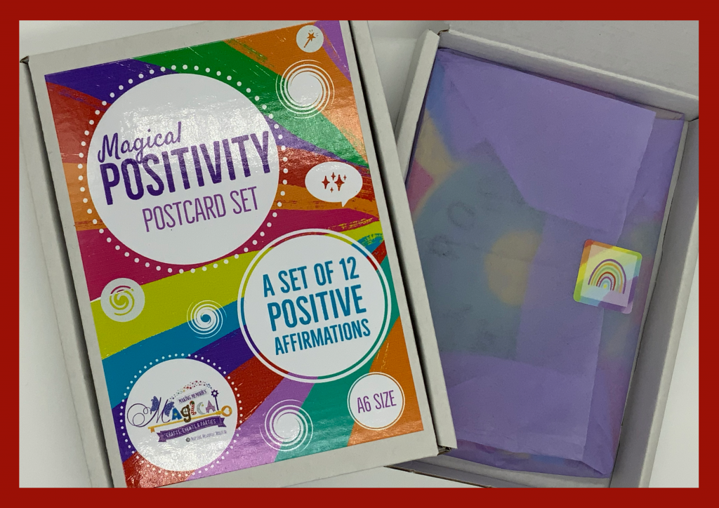 POSITIVITY POSTCARDS SET - MAKING MEMORIES MAGICAL